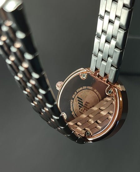 Emporio Armani Women Watch Black AR11355 Two Tune - alibhaiya.com