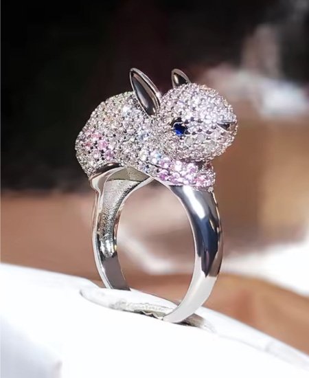 Jungle Tree Rabbit Rings - alibhaiya.com